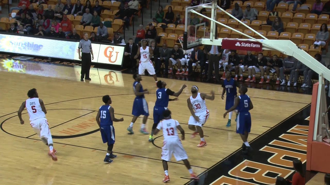 Campbell Men's Basketball vs Barber-Scotia - 11/18/14 - YouTube