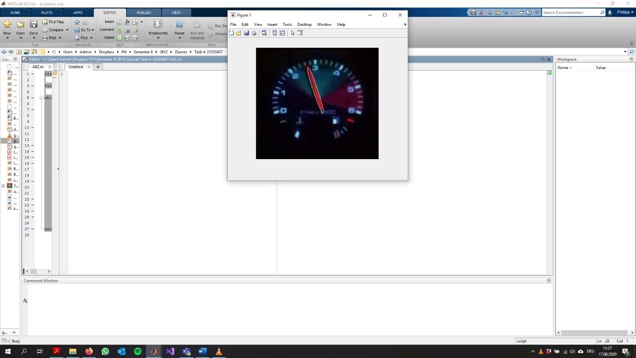 Detect and measure RPM Meter with MATLAB - YouTube