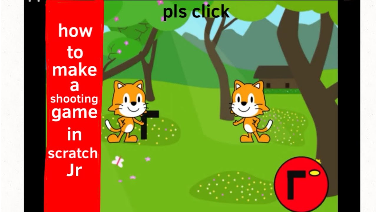 How to make a shooting game in scratch Jr - YouTube