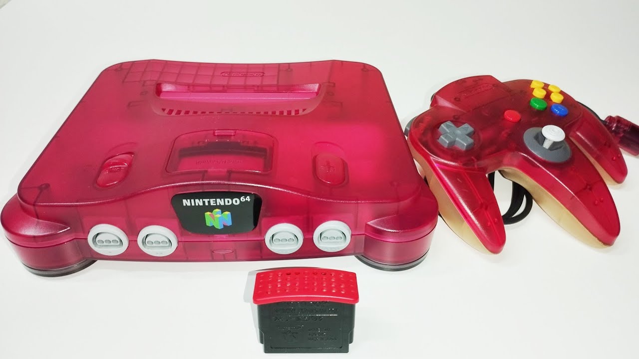 Unboxing N64 Watermelon + Clear White/Red Controller + Expansion Pack ...