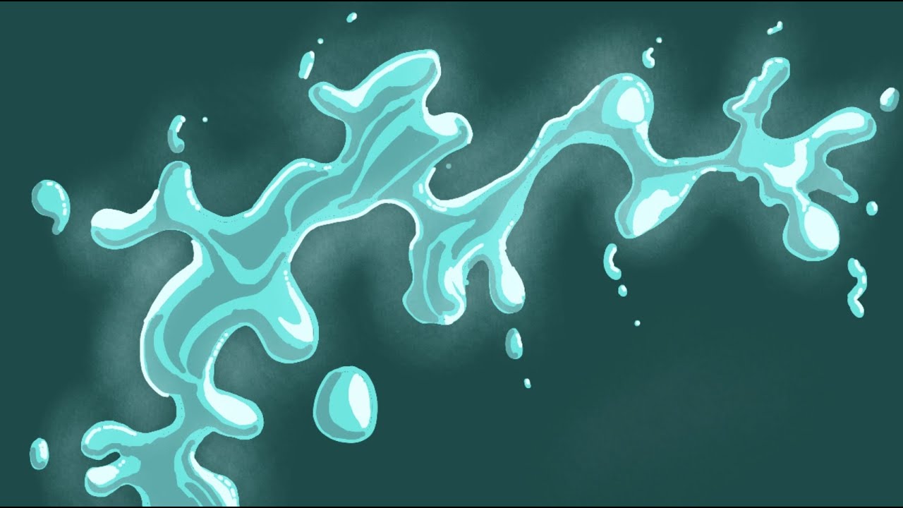 Water animation practice ( flipaclip ) - YouTube