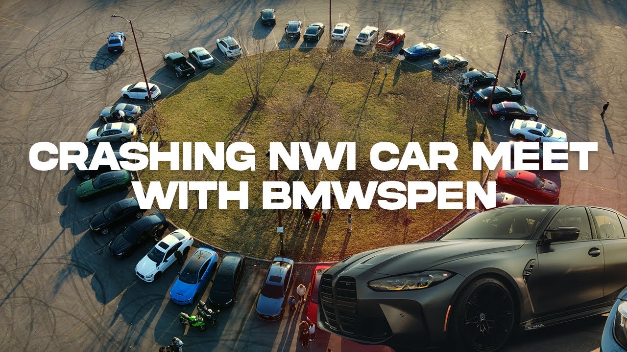 CRASHING CAR MEET WITH THE MOB AND CRUISING WITH BMWSPEN - YouTube