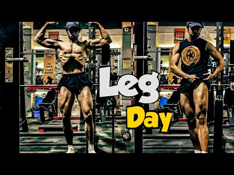 Episode 13| intense leg day - YouTube