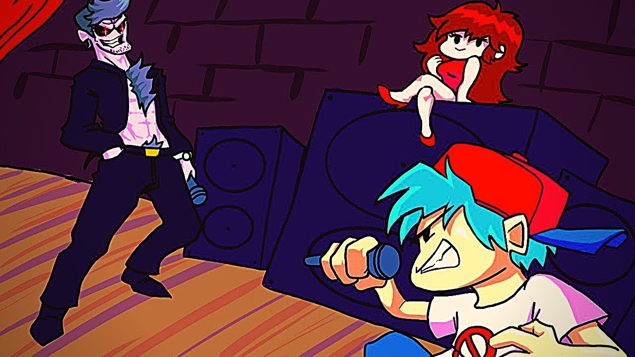 FNF Boyfriend Dies But Different Characters Sing It 🎵Everyone Sings ...