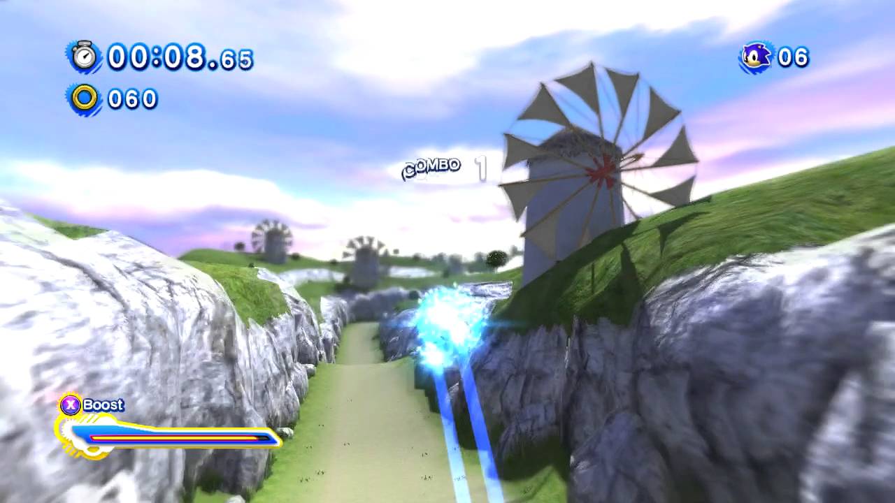 Sonic Generations- Windmill Ilse Act 1 Wii 60FPS - YouTube