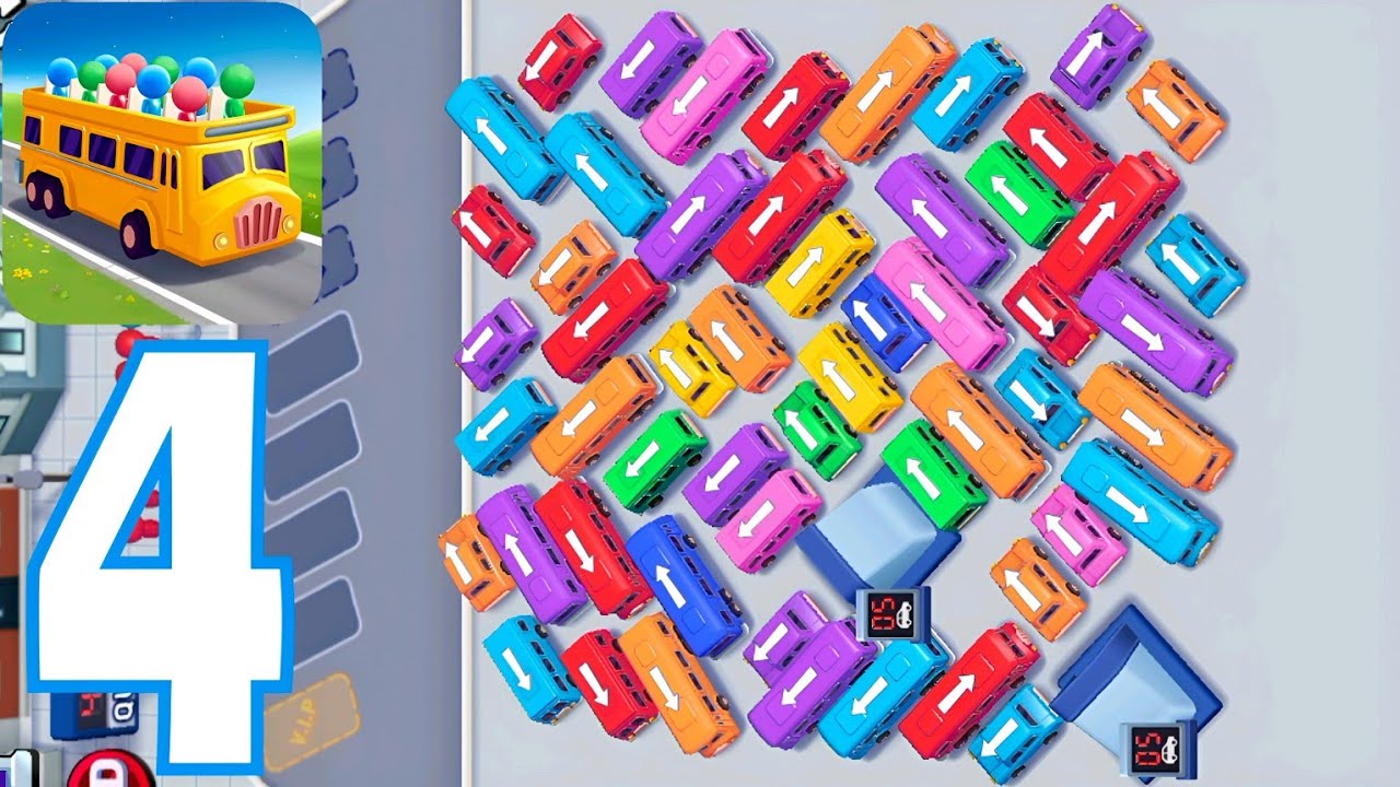 Bus Out | LEVEL 6 - Gameplay Walkthrough Part 4 ( ANDROID / iOS ) - YouTube