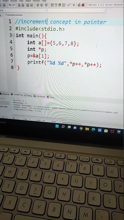 Increment In Pointerpointerincrement Coder Codewithfun Codewithfun
