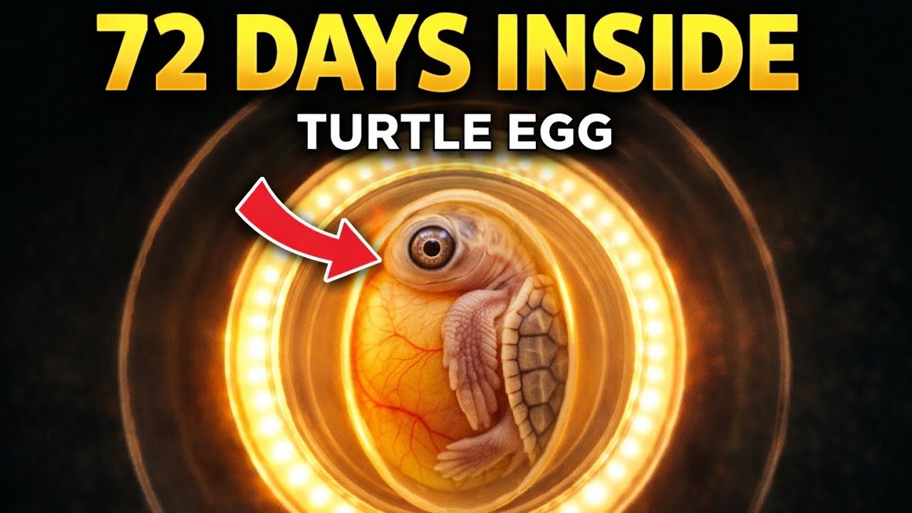 72 Days Inside a Turtle Egg – Embryo Development Time-Lapse 🐢 - YouTube