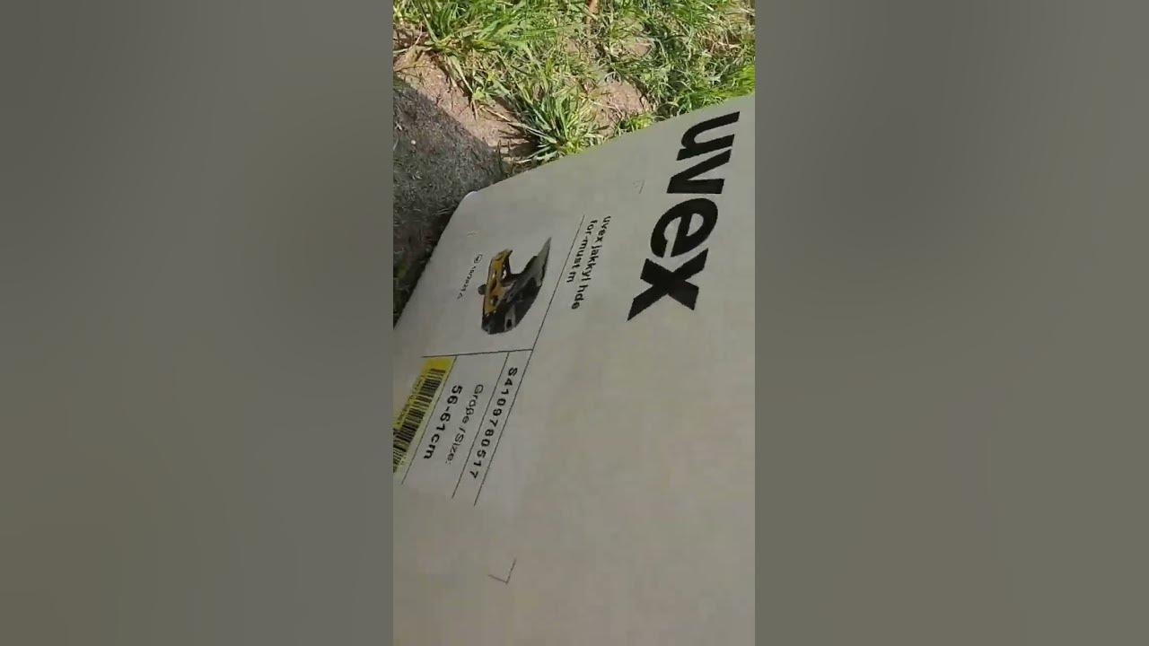 New helmet#uvex - YouTube