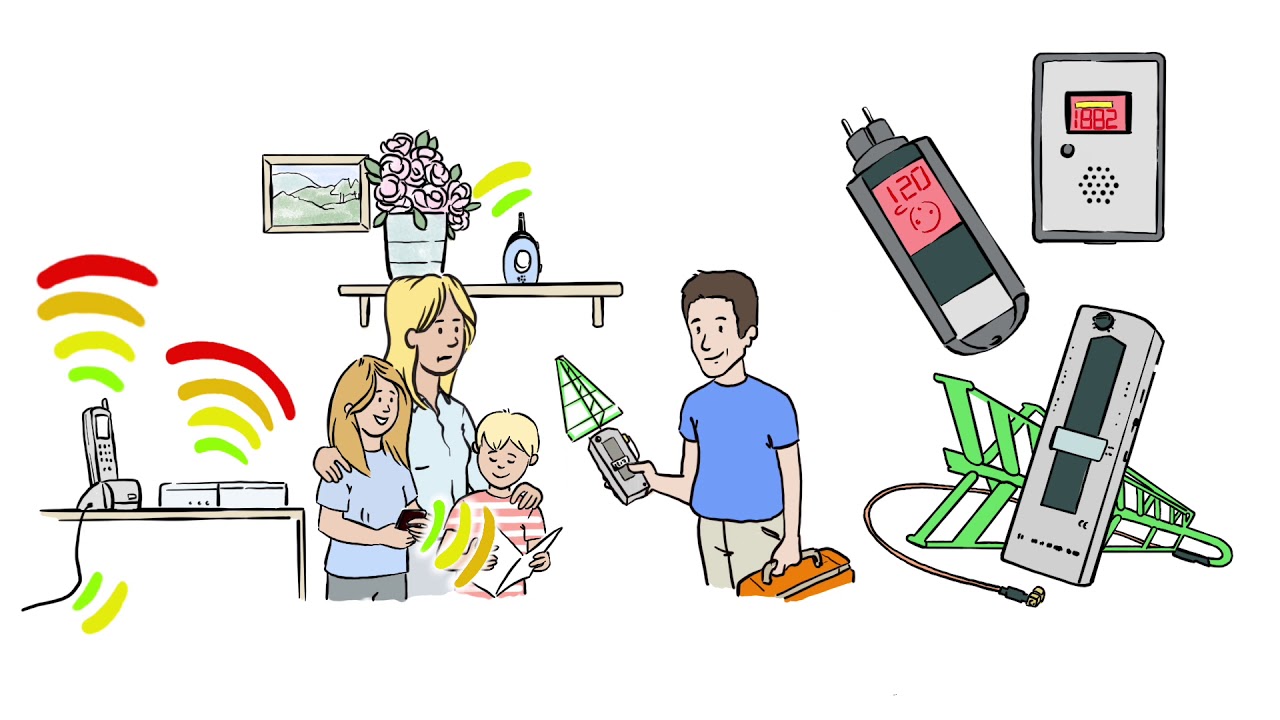 PROTECTION ONDES ELECTROMAGNETIQUES - YouTube