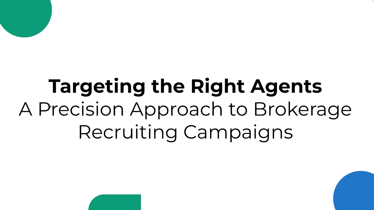 Targeting the Right Agents Webinar | Brokerkit - YouTube