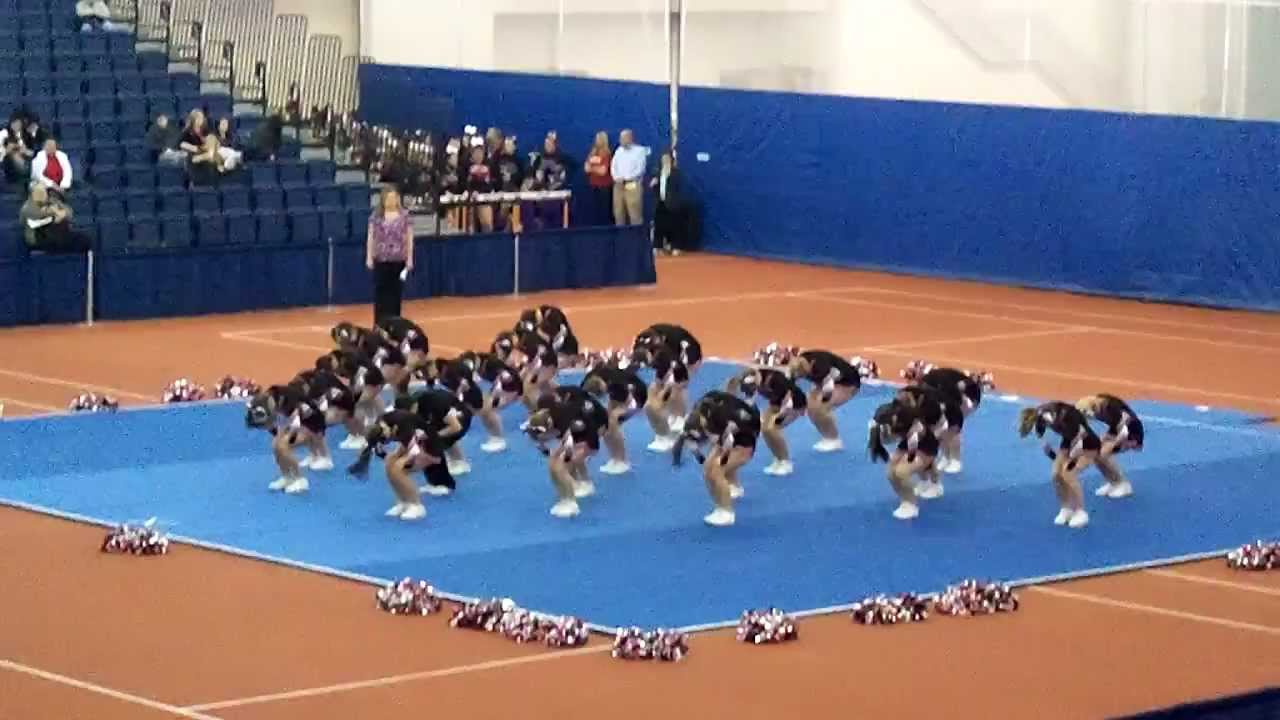 Holley Hawks Cheer Compition at RIT 2-25-12 - YouTube