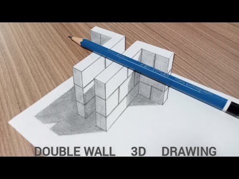 Double Wall | 3D Drawing - YouTube