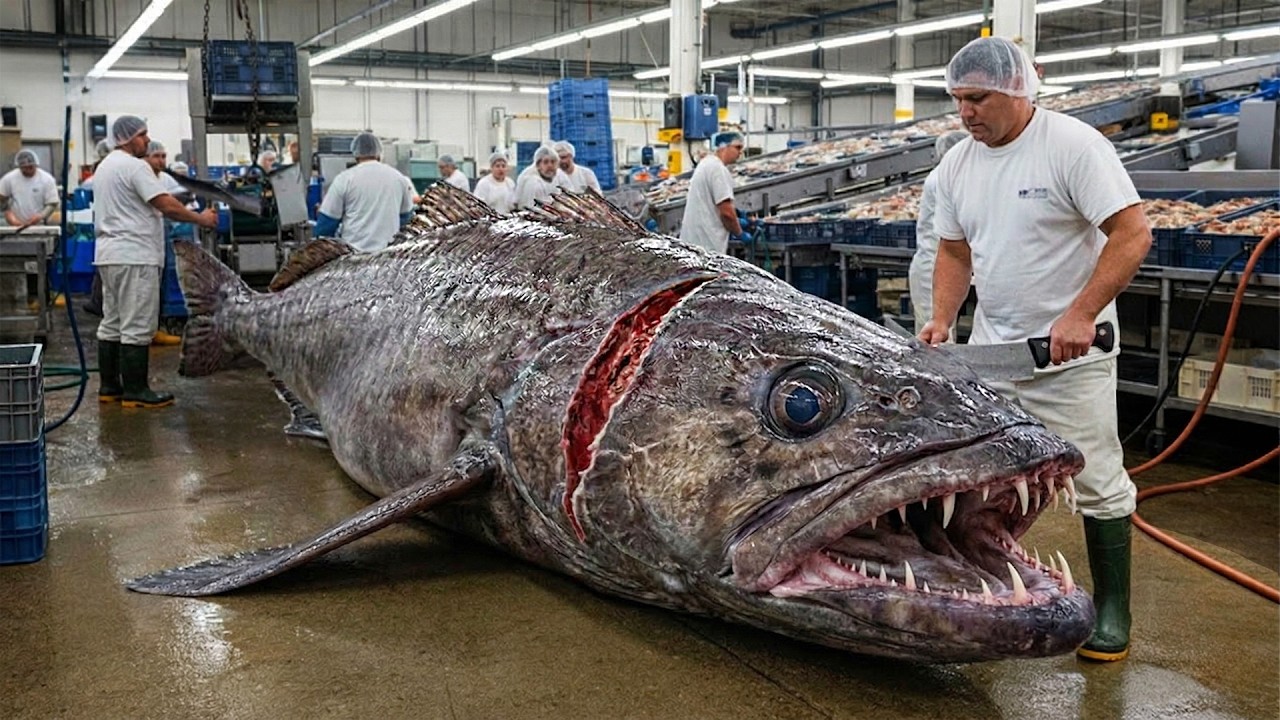 Giant Toothfish: Catch, Fillet & Cook – You Won't Believe These Knife ...