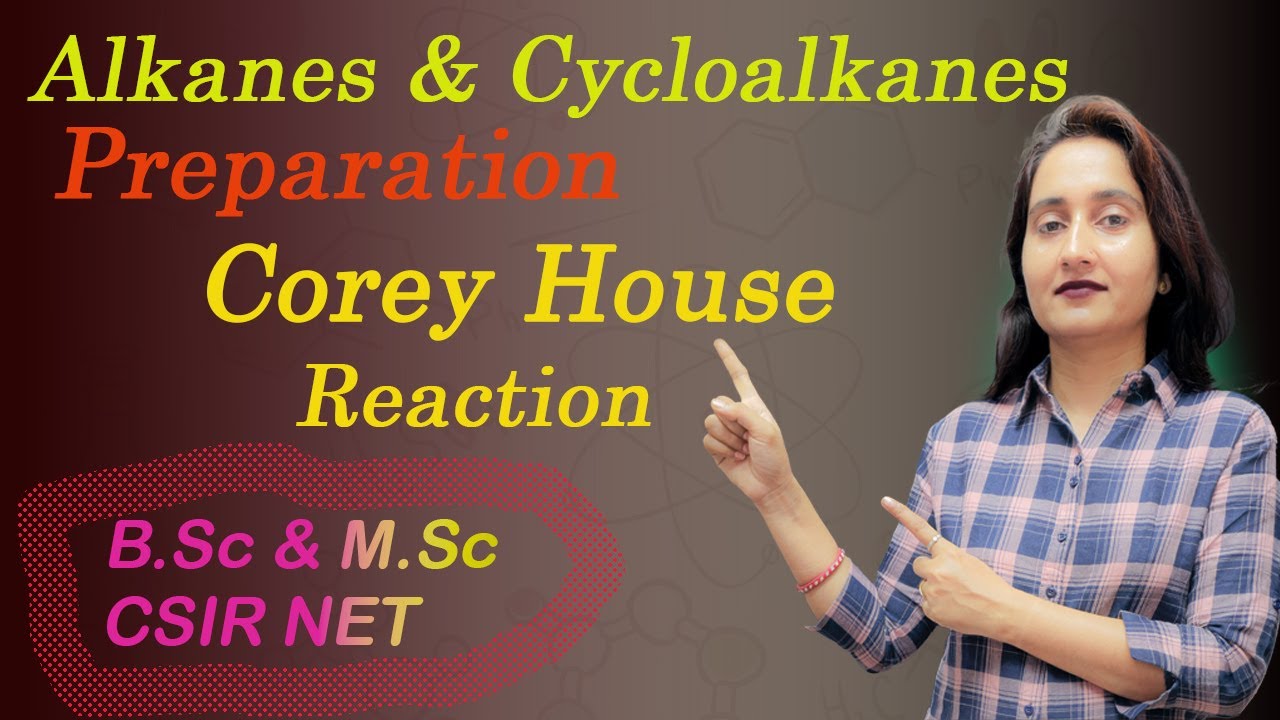 Corey House Reaction|| Organic Chemistry| Alkanes Methods|| BSc & Msc ...