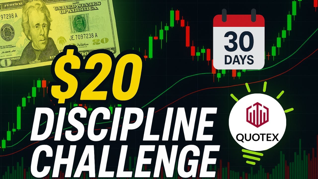 Day 25- $20 Trading Challenge Series | Live Quotex Trading with ...