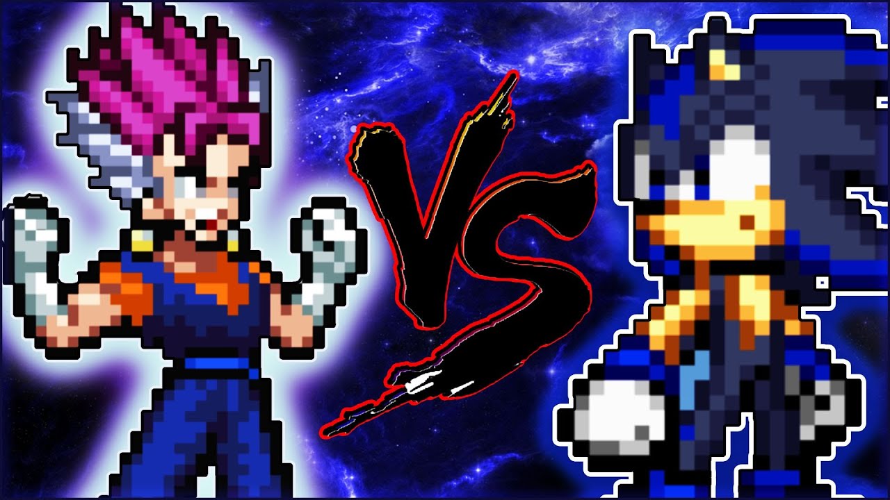 Ultra Ego Vegito Vs Hyper Sonow In Mugen - YouTube