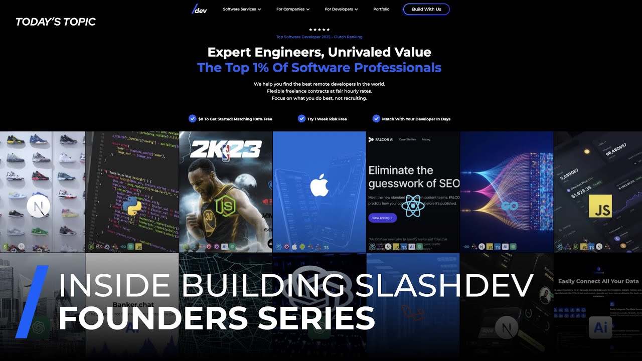 Inside building slashdev.io | Key takeaway in building a software business - YouTube