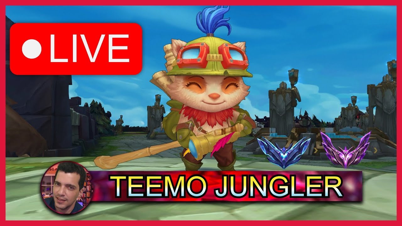 Começando o dia de Teemo Jungle nas rankeds - YouTube