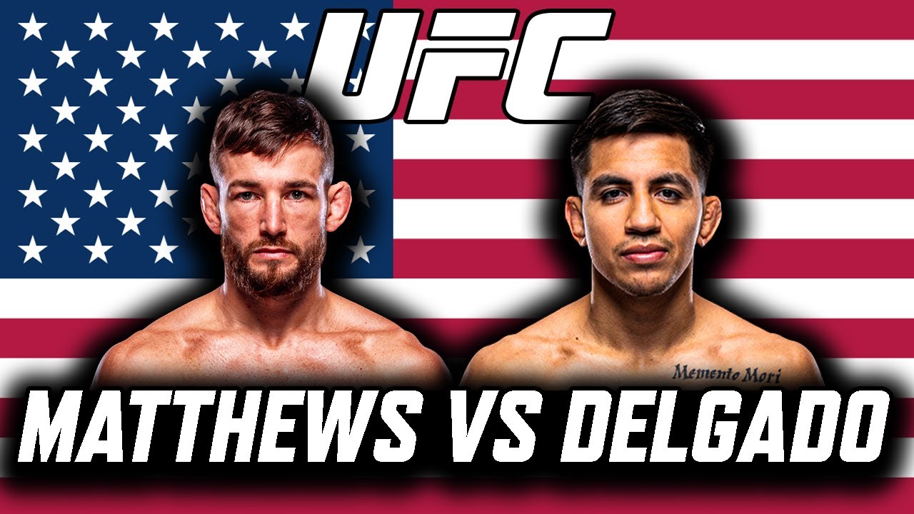 Connor Matthews vs Jose Delgado UFC Fight Night Prediction - YouTube