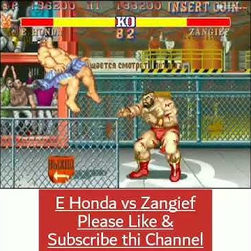Street Fighter 2 the World Warrior| E Honda vs Zangief | Short Video| Please Like & Subscribe ...