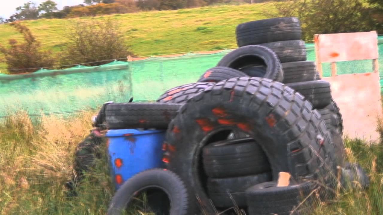 Paintball, Cumbernauld Outdoor Activity Centre - YouTube