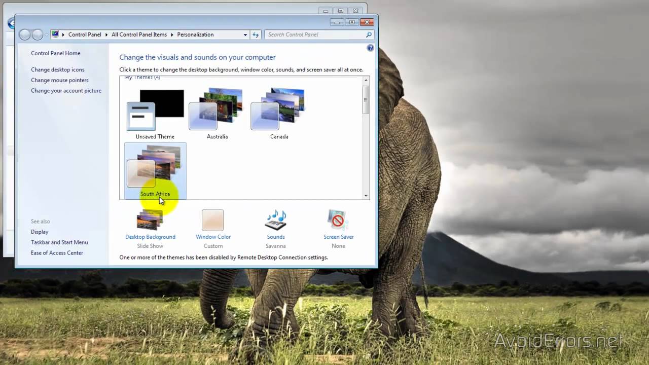 Unlock Hidden Windows 7 Themes - YouTube