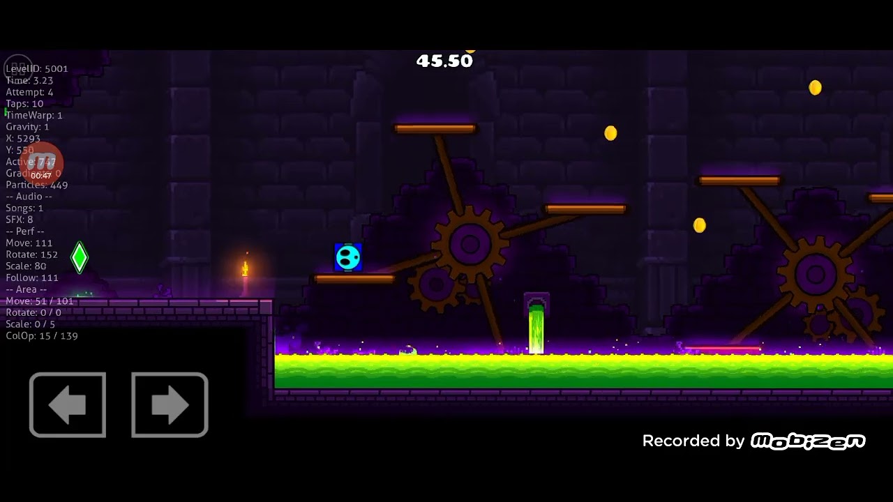 Geometry Dash: The Tower Level 1 - YouTube