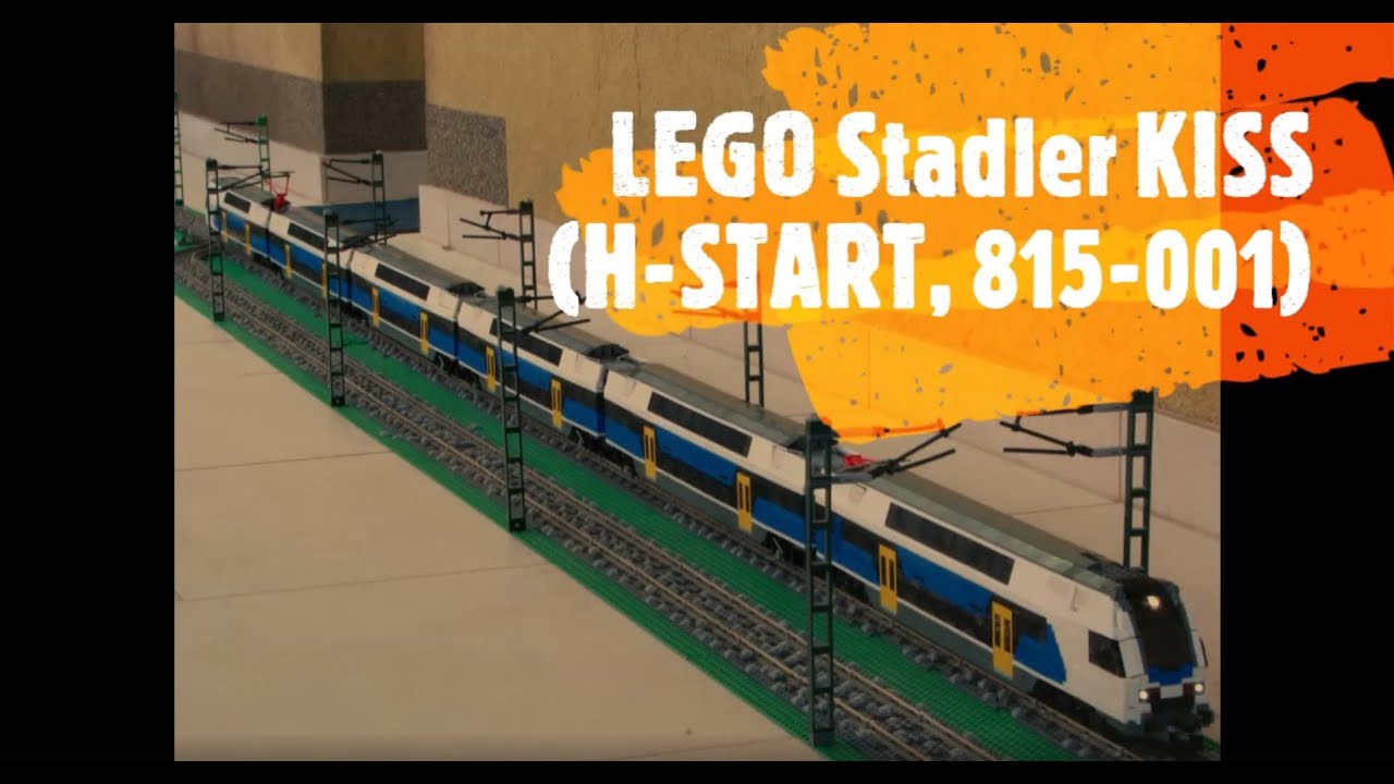 LEGO MÁV Stadler KISS - YouTube