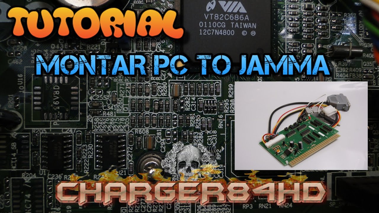 TUTORIAL: COMO MONTAR UNA PLACA PC TO JAMMA PART 1 - YouTube