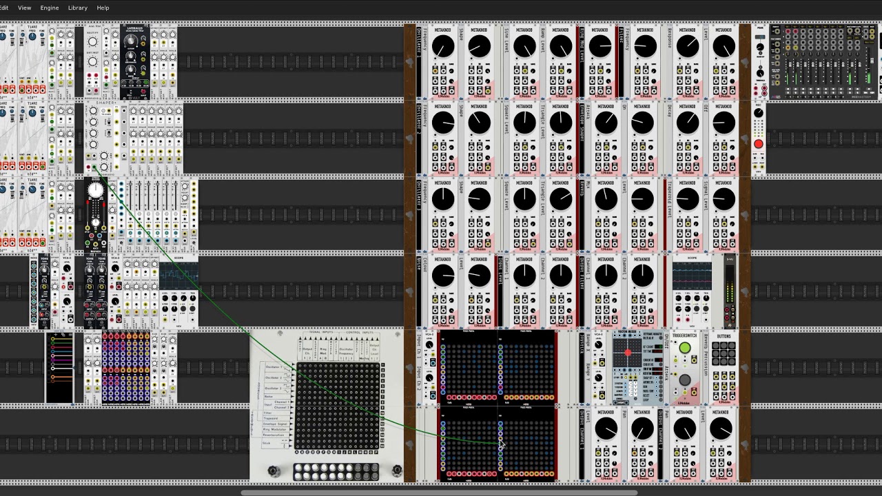 VCV Rack VCS3 Talking Drums - YouTube