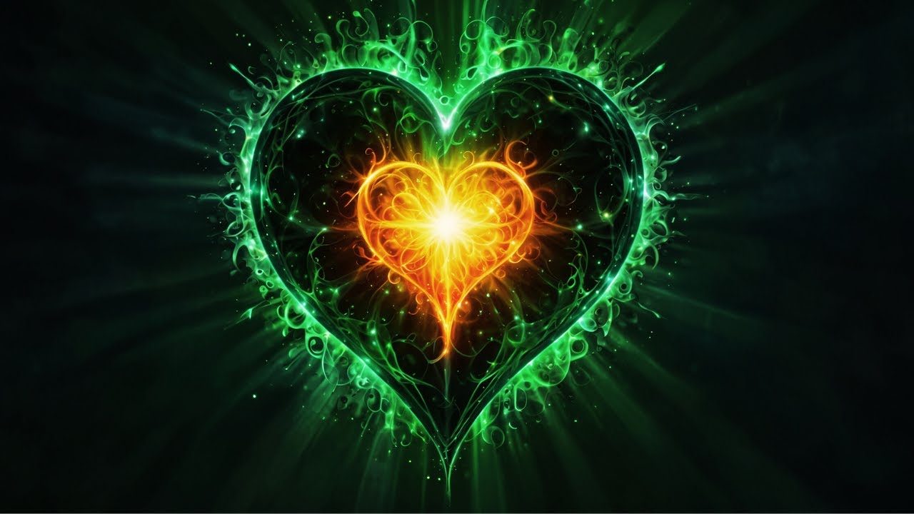 Heart & Brain Connection | Powerful Dual Frequencies 639Hz & 852Hz for ...