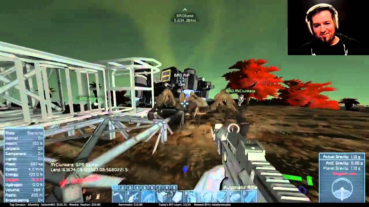 Space Engineers - Securing an outpost on an alien planet is stressful ...