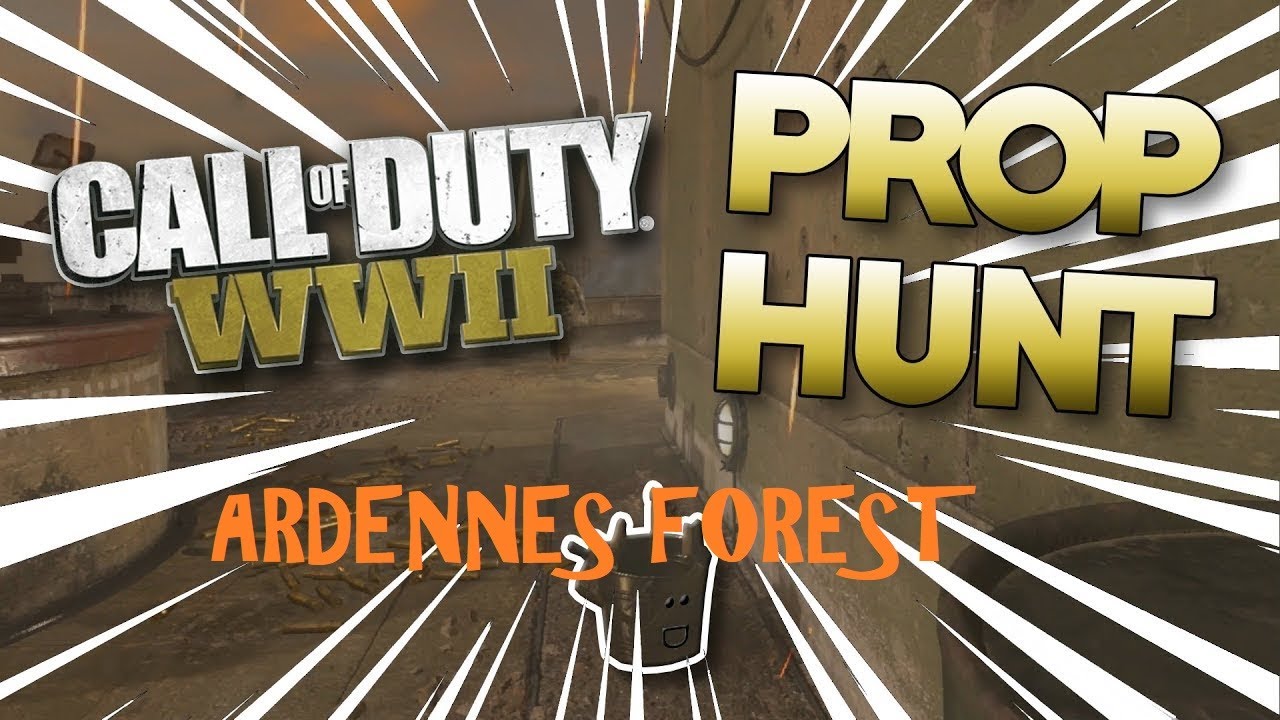 COD WW2 - Prop Hunt - Ardennes Forest - YouTube