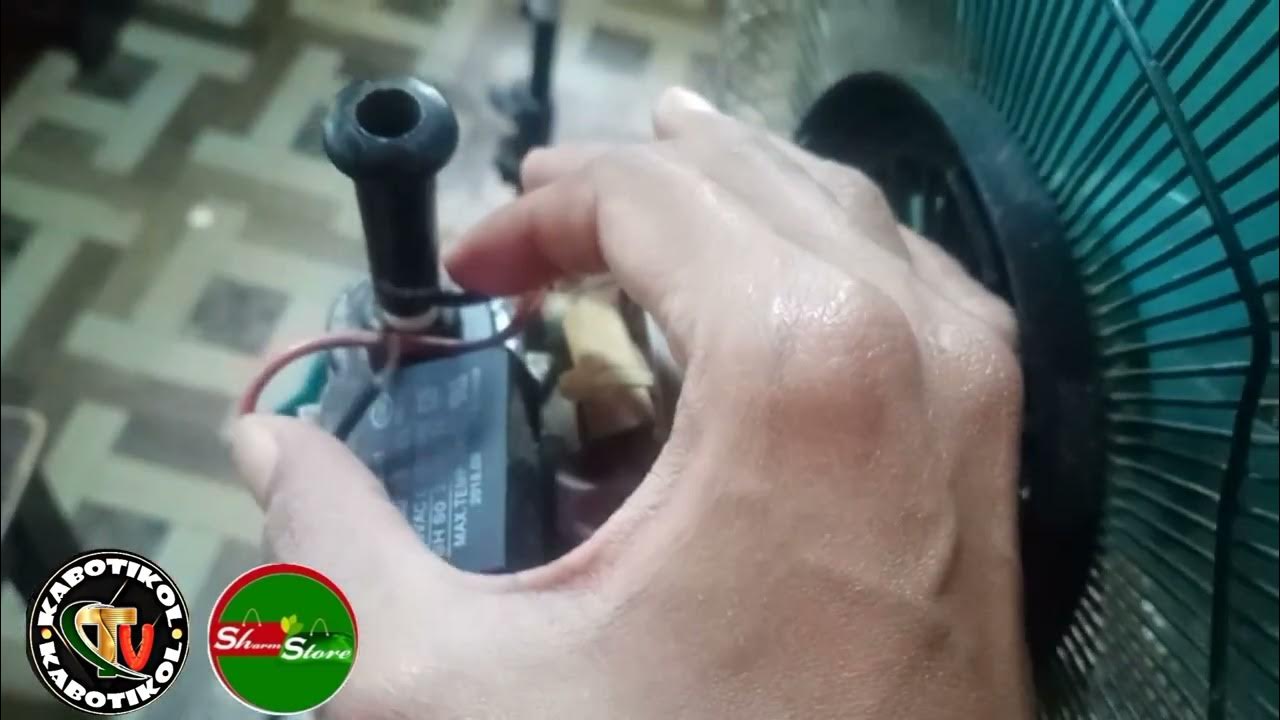paano mag ayos ng sirang electric fan.. - YouTube