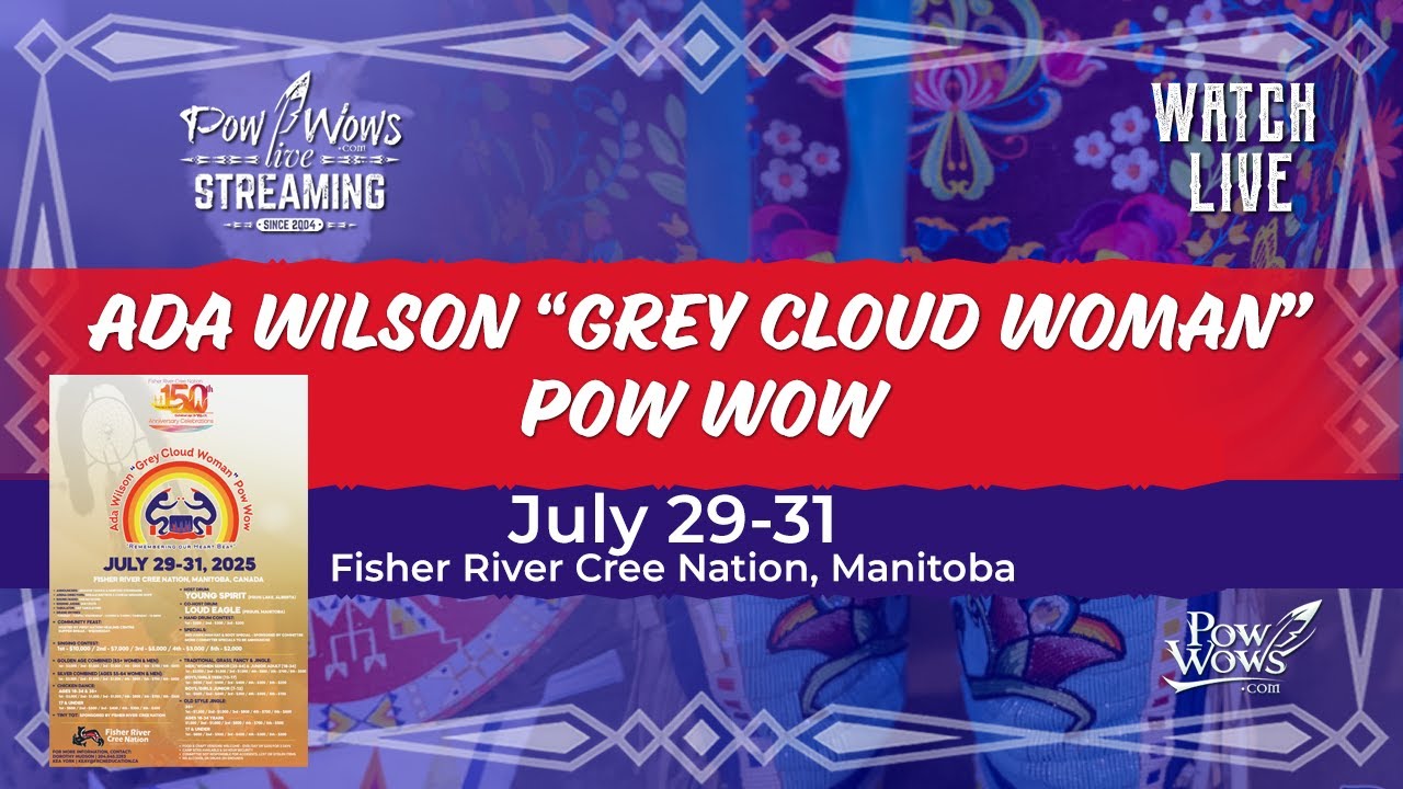 2025 Ada Wilson "Grey Cloud Woman" Pow Wow - YouTube
