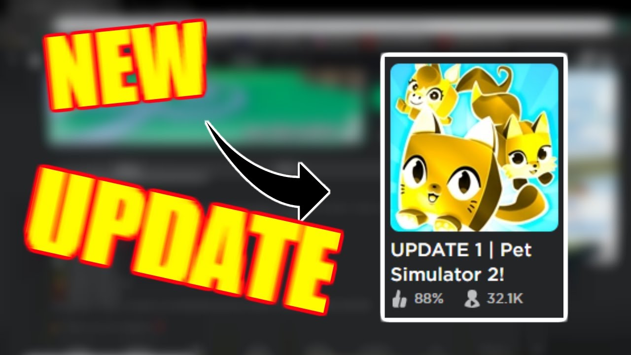 NEW UPDATE PET SIMULATOR 2!!! - YouTube