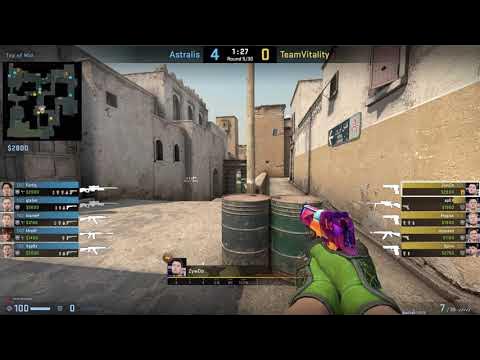 CS:GO POV Demo Vitality ZywOo (24/18) vs Astralis (de_dust2) @ BLAST Premier Fall Showdown 2022 ...