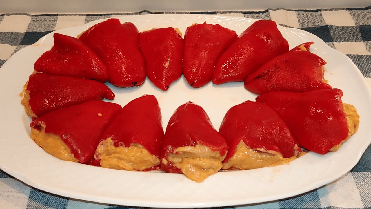 PIQUILLOS CREMOSOS RECETA DE PIMIENTOS DE PIQUILLO RELLENOS DE ATÚN Y ...