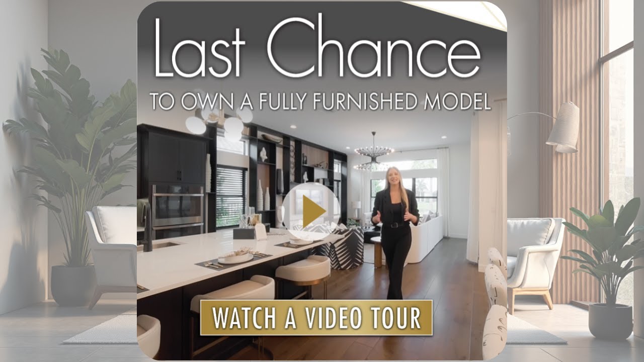 LAST CHANCE! Sonoma Waterfront Model at Valencia Grand 55+ - YouTube