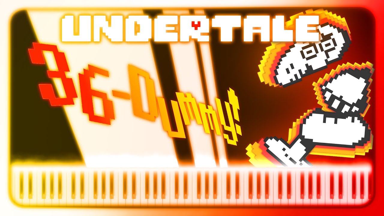 36-Dummy! | Daily UNDERTALE Song Covers - YouTube