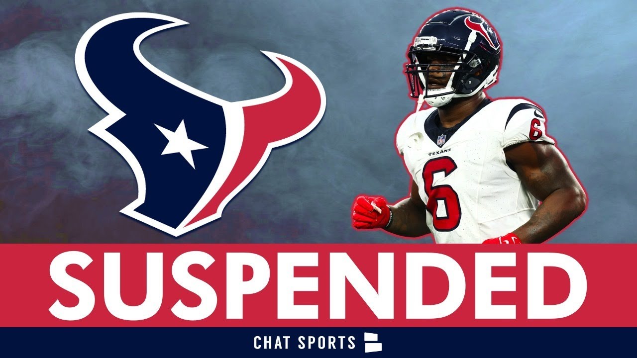 🚨 BREAKING: NFL Suspending Texans Linebacker Denzel Perryman | Instant ...
