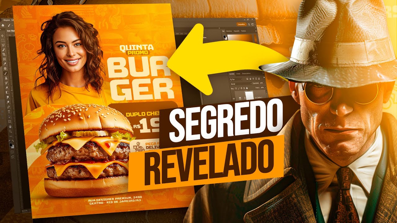 COMO FAZER ARTE PARA INSTAGRAM - SOCIAL MEDIA NO PHOTOSHOP - YouTube