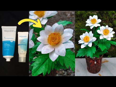 Ide Kreatif Dari Barang Bekas | Bunga dari barang bekas | diy Recycle ...