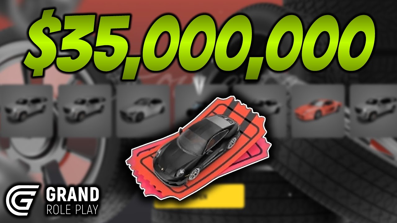 I Spent $35,000,000 on Car Tickets in GTA RP... - YouTube