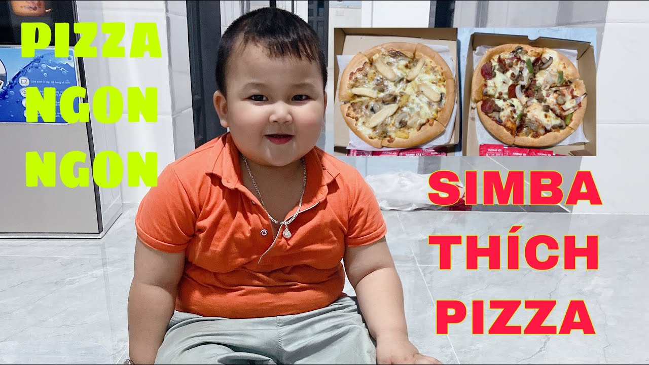 Simba - Thử thách ăn pizza - YouTube