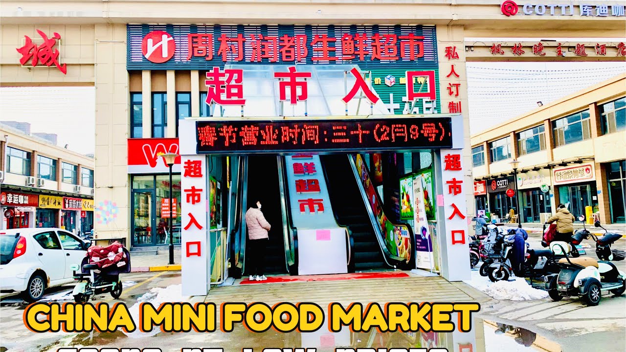 China mini food market 💹,Goods at low prices😱||Life In China 🇨🇳 - YouTube