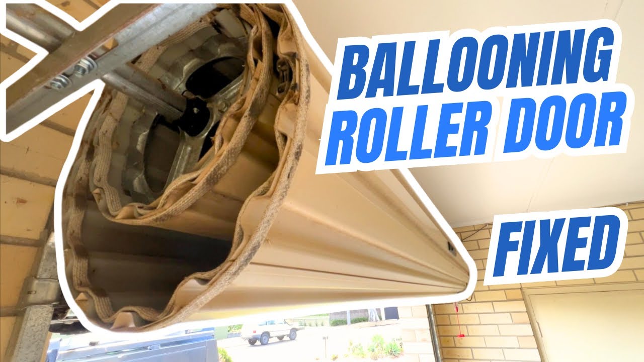 Sticky Roller Door: Solved! Quick Fix for Sticking when closing + how ...