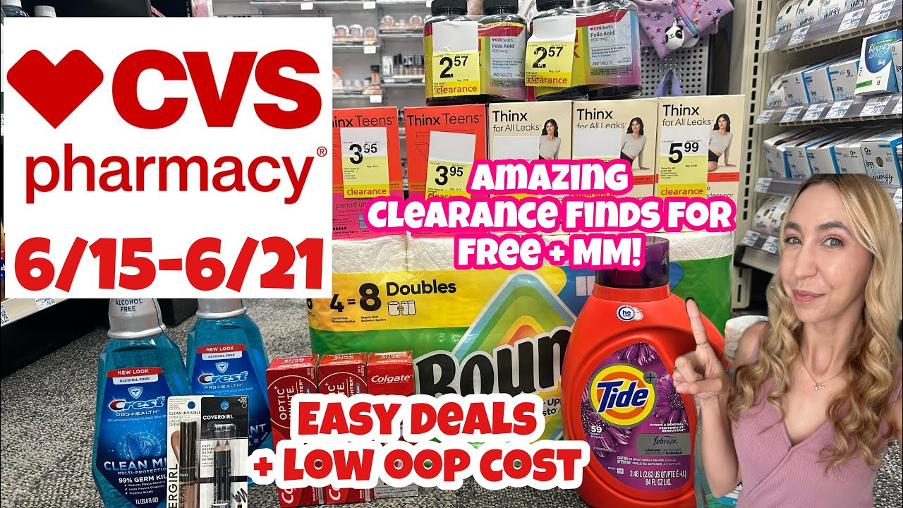 CVS HAUL 6/15-6/21| NEWBIE FRIENDLY DEALS | ROLLING REWARDS FOR LOW OOP ...
