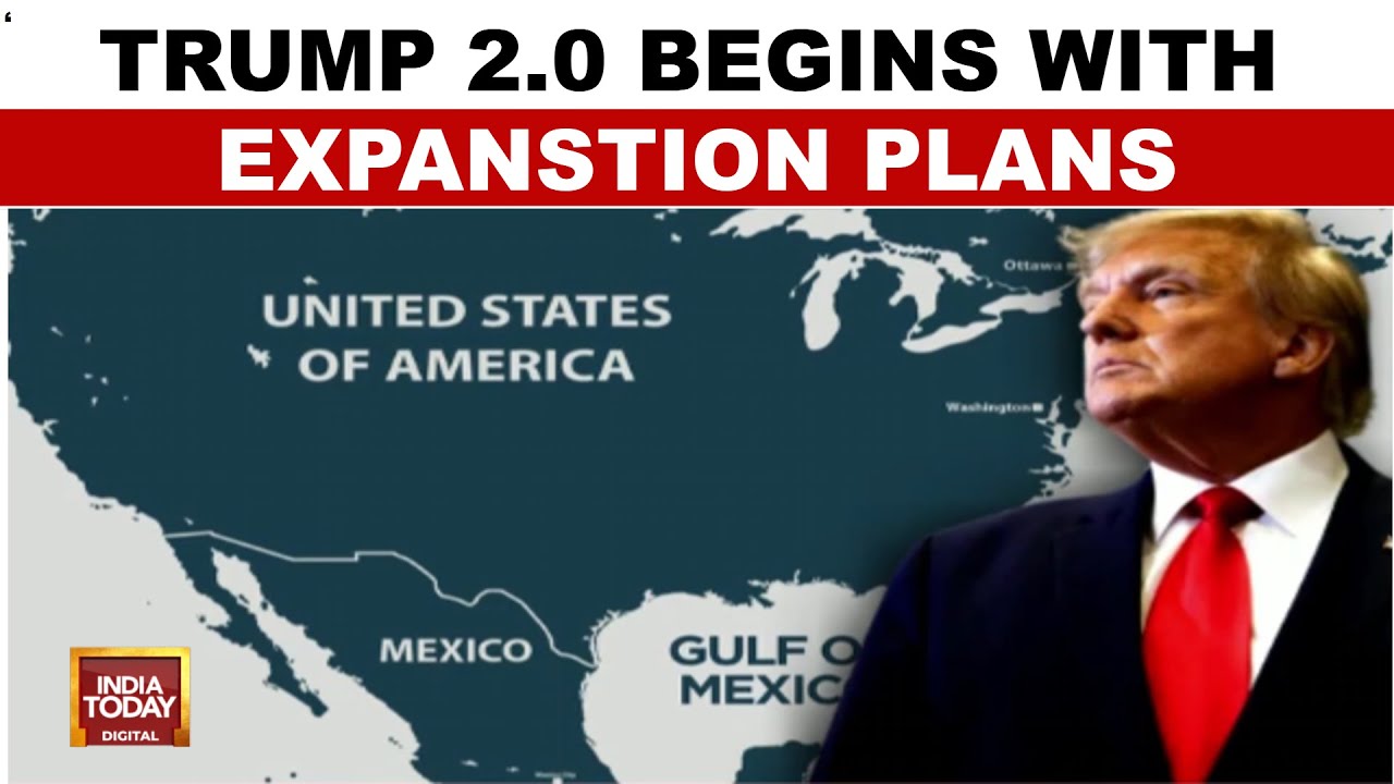 Trump's Expansionist Plans: Canada, Greenland, Panama Canal In ...